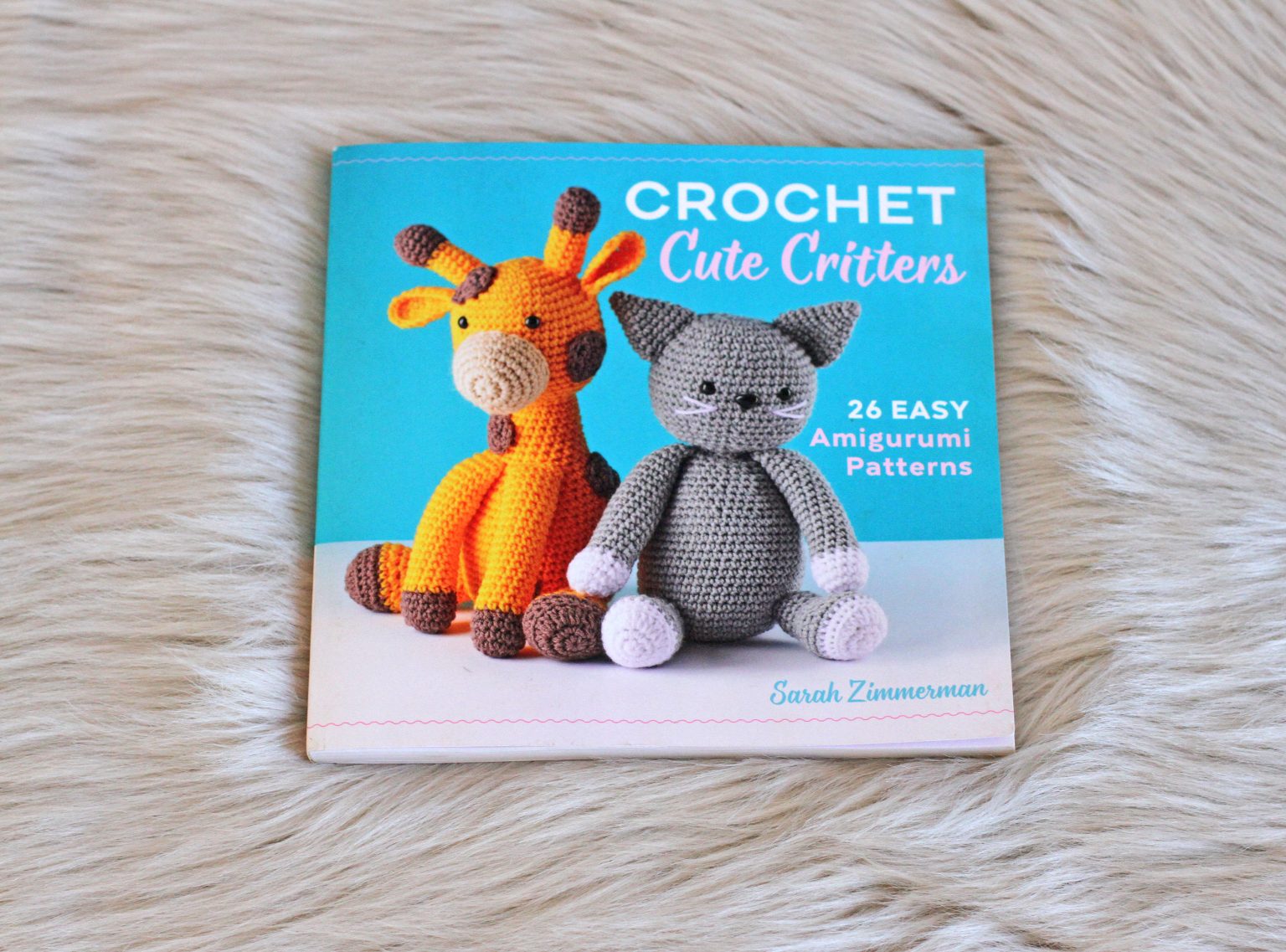 Book Review - Crochet Cute Critters by Sarah Zimmerman - Pink Plumeria Maui