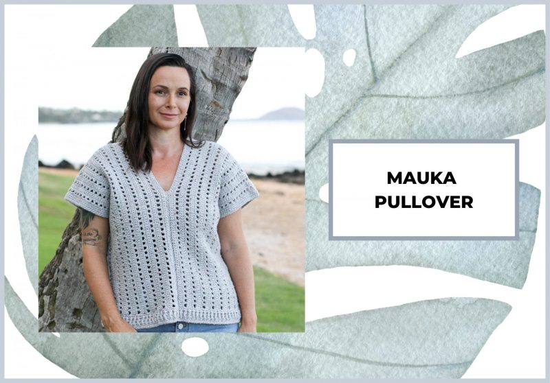 Mauka Pullover - Pink Plumeria Maui